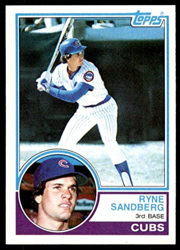 Ryne Sandberg Rookie Card 1983 Topps #83