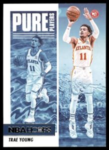 basketball nba 2021-22 panini hoops pure players #6 trae young nm near mint hawks