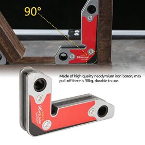 Inside/Outside Magnet Welding Clamp Welder Tool Accessories 30/60/90 Degree(Set of 2) Welding Magnet