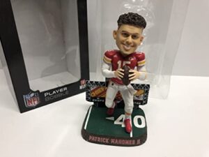 patrick mahomes kansas city chiefs 2020 limited edition scoreboard bobble bobblehead