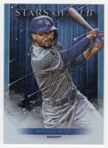 mookie betts 2022 topps stars of nm+-mt+ mlb baseball #snm+-mt+ mlb baseball-9 nm+-mt+ mlb baseball dodgers