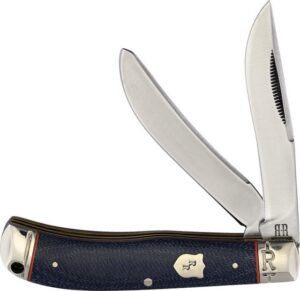 denim micarta bow trapper rr2351