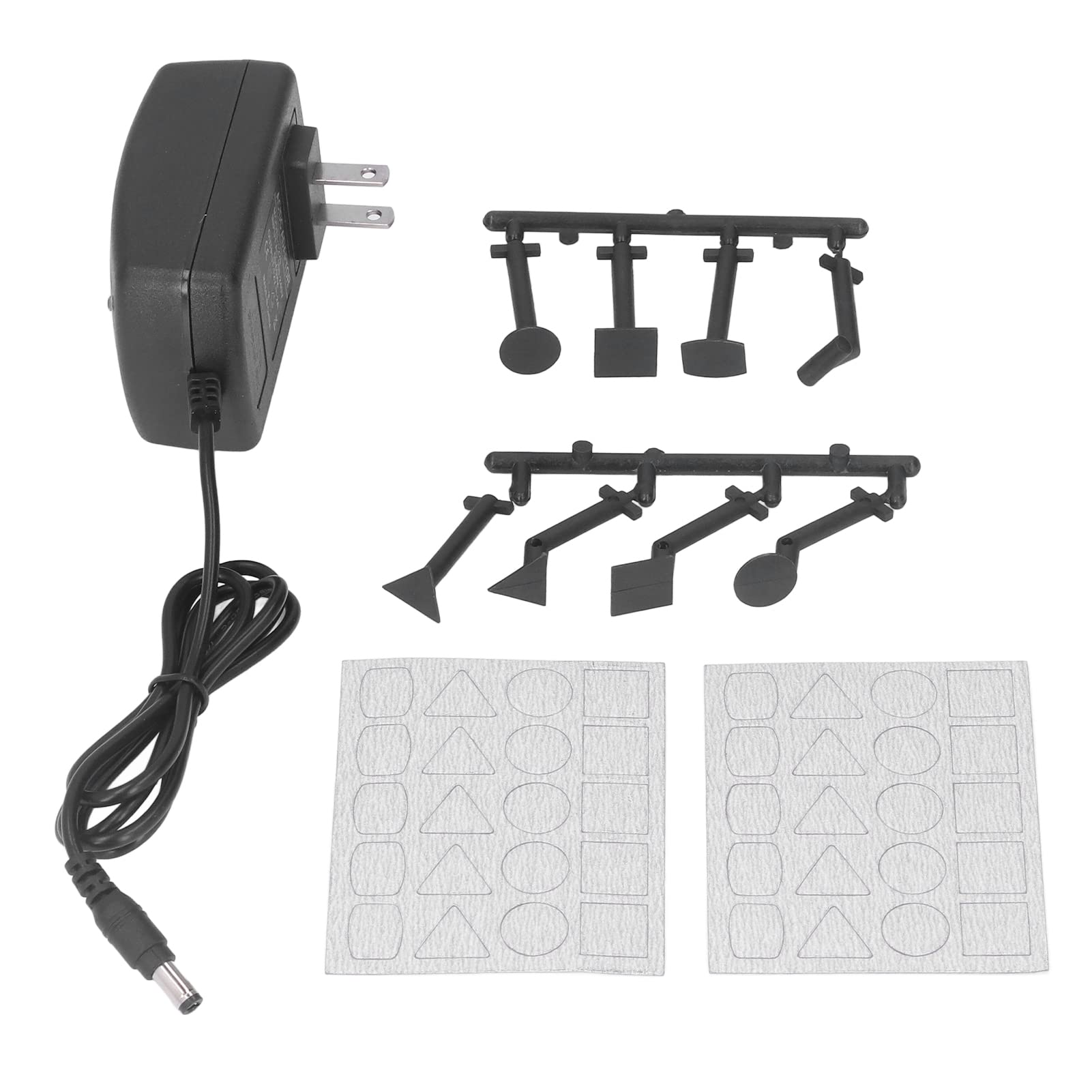 Lijadora eléctrica, lijadora de pluma de 100240V multipropósito 8000rpm 18W lijado lineal para enchufe de esquina de EE. UU.