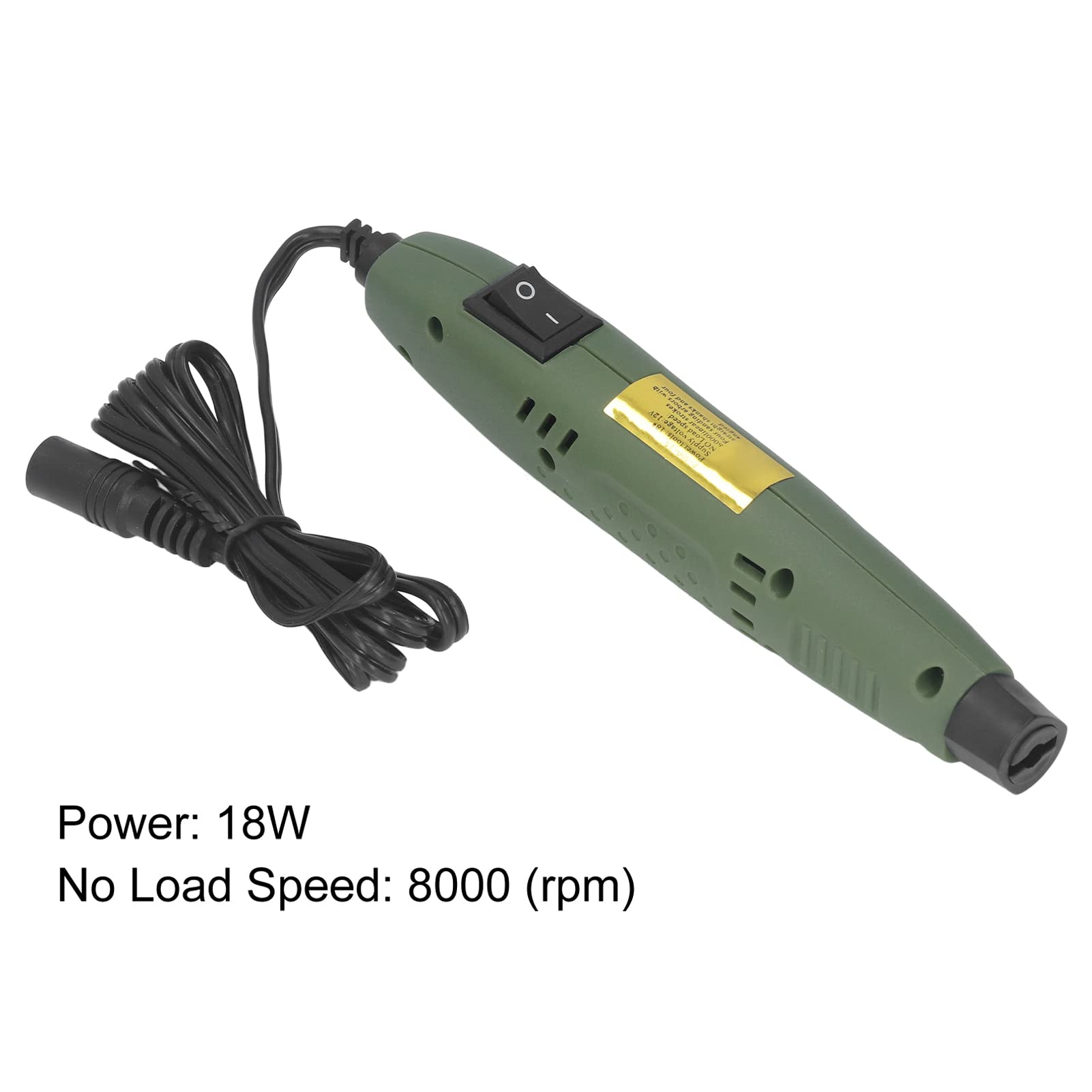 Lijadora eléctrica, lijadora de pluma de 100240V multipropósito 8000rpm 18W lijado lineal para enchufe de esquina de EE. UU.