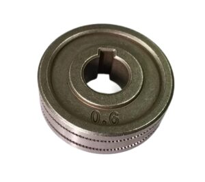 manrong mig welding contact tips welder wire feed drive roller roll parts diameter 30mm .023".030 .035" .040" .045" tip-nozzle-diffuser (color : k-groove 0.8-1.0)