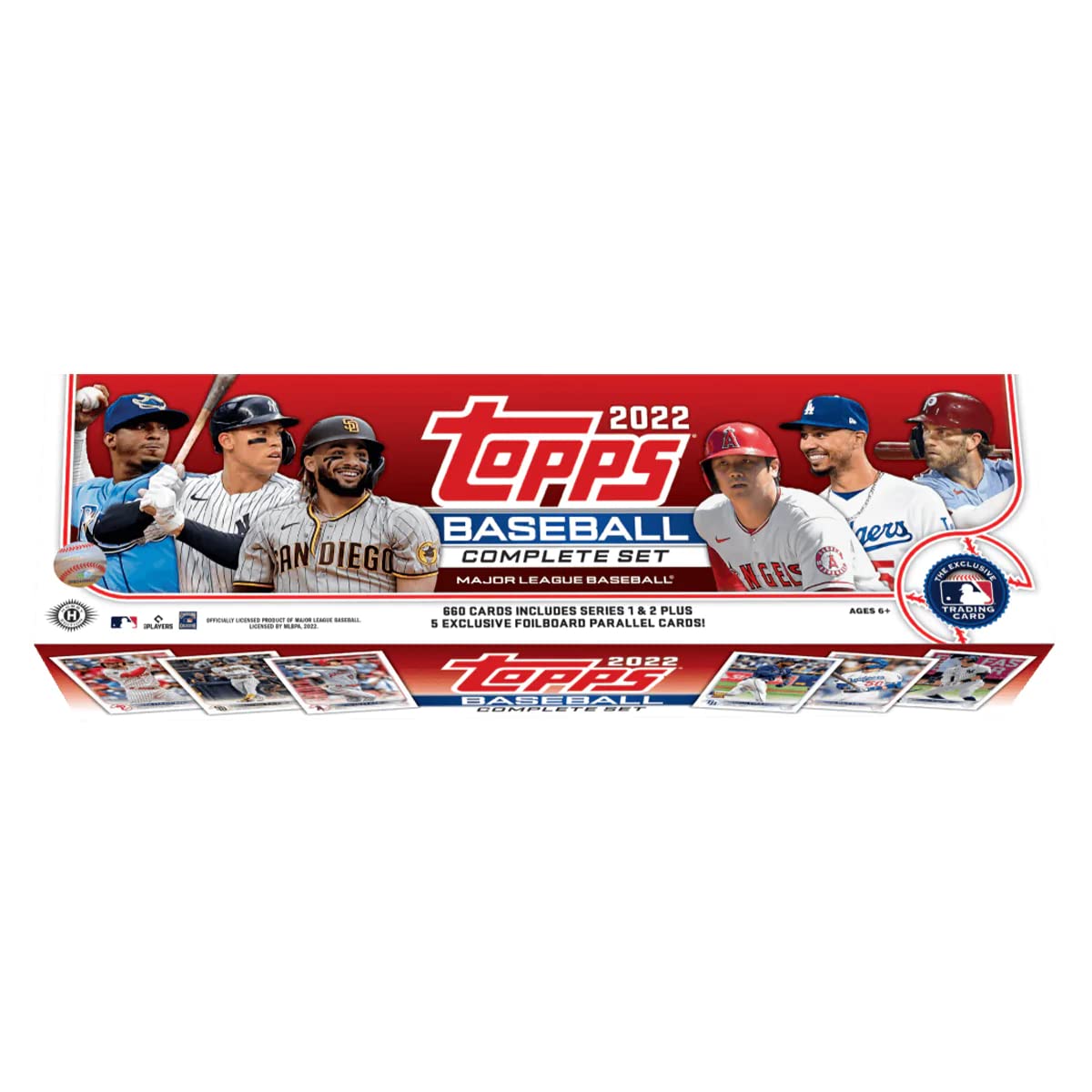 2022 Topps Baseball Factory Hobby Set (660 Cards: 5 Foil Parallel Cards)