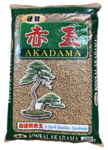 calibonsai japanese super hard akadama for bonsai, cactus & succulent soil mix - medium grain 13 liter