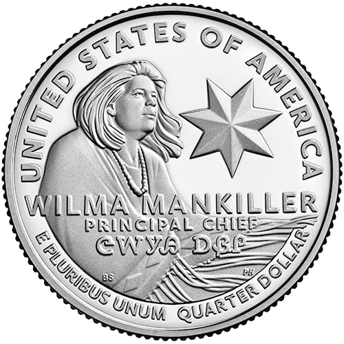 2022 S Silver Proof American Women Quarter Wilma Mankiller Quarter Choice Uncirculated US Mint