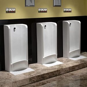 Funny Bathroom Signs 2 Pack 4" x 8" Premium Acrylic Urinal Signs Funny "Please Stand Closer"