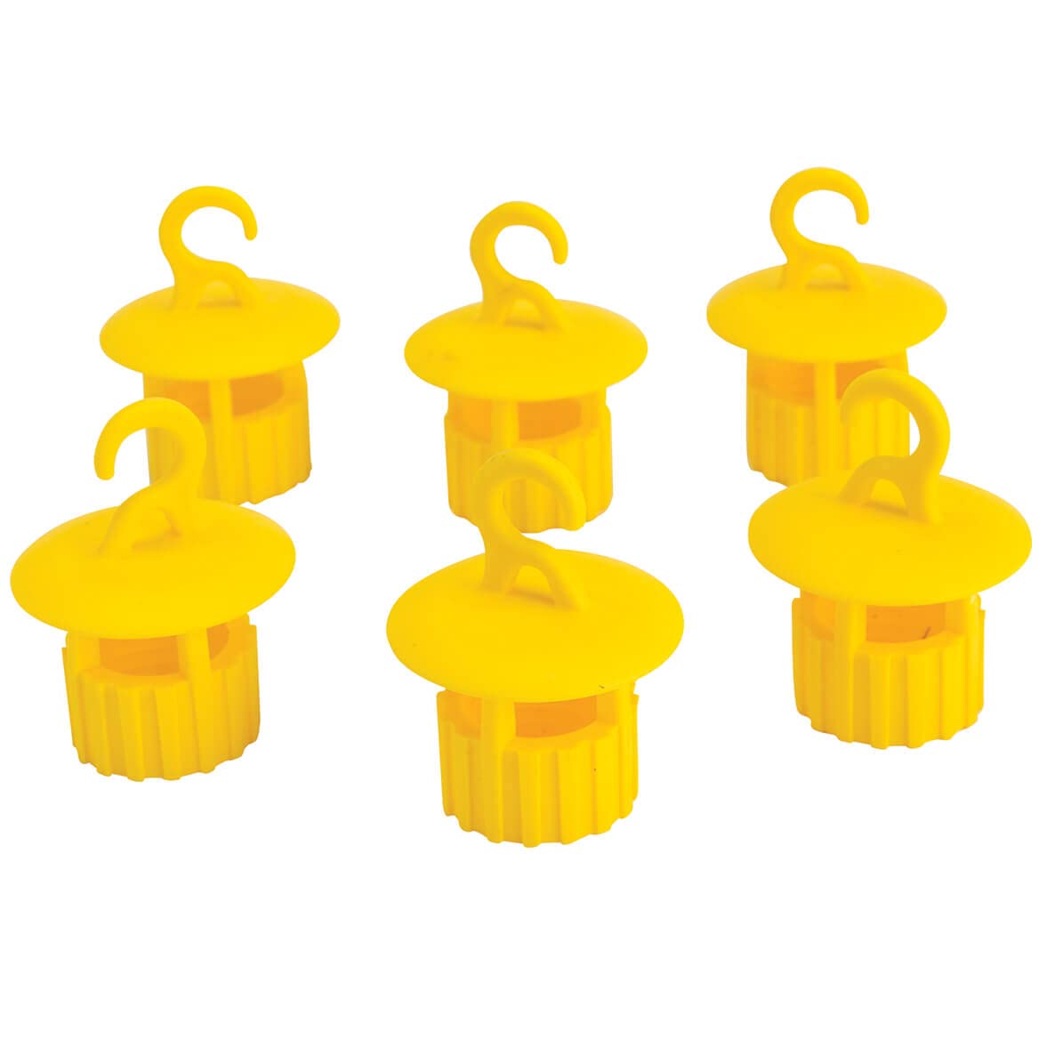 Set of 6 Bottletop Wasp Traps – Convert Any 2 Liter Bottle into Outdoor Wasp Trap - Reusable, Hanging, Non-Toxic