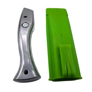 Dolphin PVC Zinc-aluminum Alloy Handle Roll Floor Cutter Knife Wallpaper Carpet Cutting Tool with 10pcs Blade