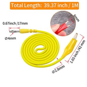 Makeronics 41-in-1 Electrical Multimeter Test Lead Kit Compatible with Fluke Digital Multimeter | Carrying Case | Hanging Strap | Replaceable Precision Probes for Digital Electrical Testing