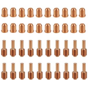 donwind 20pcs 220718 nozzles & 20pcs 220669 electrodes fit pmx 45