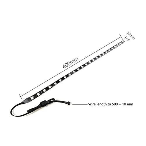 MuYiYi11 Lamp COOLMOON LED Light Strip Magnetic 40cm PC Computer CaseLight Bar with 4Pin RGB/5V ARGB for MotherboardLight Bar for Computer Peripherals