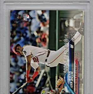 2018 Topps Update Baseball #US104 Juan Soto Rookie Card Graded PSA 10 Gem Mint