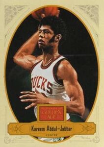 2012 panini golden age #131 kareem abdul-jabbar milwaukee bucks multi-sport trading card in raw (nm or better) condition