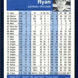 1984 Fleer #239 Nolan Ryan NM+ Houston Astros Baseball