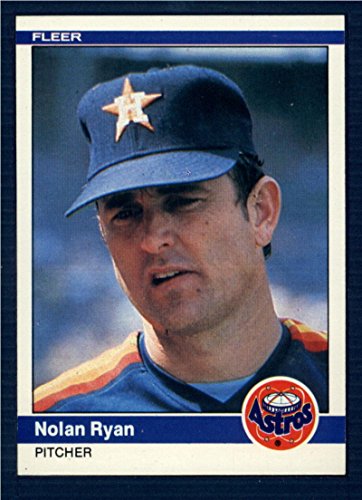 1984 Fleer #239 Nolan Ryan NM+ Houston Astros Baseball