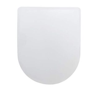 UF089 UF Small U Shape Toilet Seat For WinZo Compact Toilet, Heavy Duty Material Soft Close Easy Install Clean Design, White