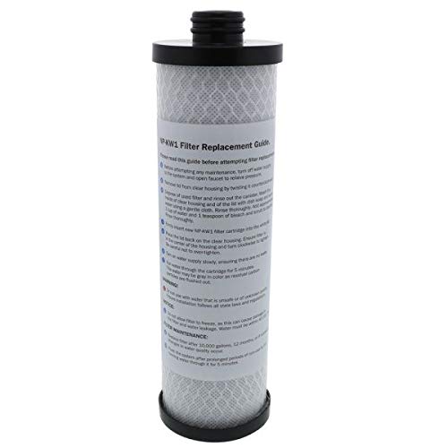 Neo-Pure NP-KW1-MB Compatible Replacement for WaterPur™ KW1 RV Water Filter- Now Available as MAX Filter- With Quantum Water Purification KDF 55 Media and Coconut Shell Carbon Fiber 2-Pack