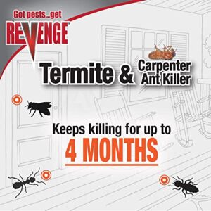 REVENGE Termite & Carpenter Ant Killer, 15 oz Ready-to-Use Aerosol Spray, Kills on Contact and Long Lasting Control