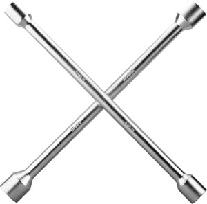 bates choice 14 inch carbon steel 4 way lug wrench