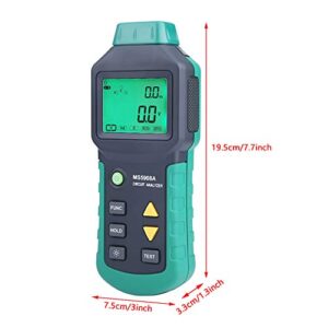 AC 100-240V LCD Circuit Analyzer TRMS AC Voltag Circuit Analyzer With Voltage GFCI RCD Tester fpr Electrician Factory(110V US Plug)