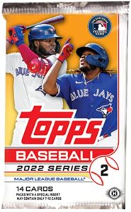 2022 topps series 2 baseball hobby box (24 packs/14 cards 1 silver pack)