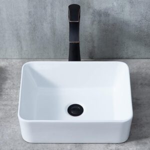 Ufaucet 16x12 Ceramic Vessel Sink