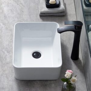 Ufaucet 16x12 Ceramic Vessel Sink