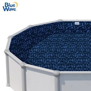 Blue Wave NL503-20 Standard Gauge Evening Bay Round Overlap Steel Wall Swimming Pool Liner, 18-FT