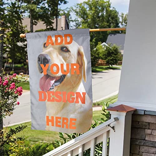 Custom Garden Flag Personalized Double Side Flags Add Your Image Text Logo Home Spring Summer Decor Yard Flag Banners For Indoor Outdoor Size 12 X 18 Inch