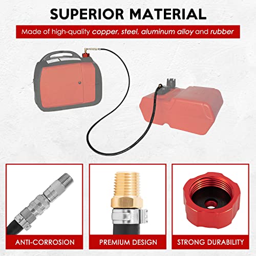 Replacement for HND1.2CS Single System Clam Kit Fit for Honda EU1000i & EU2000i Generators Single System Clam Assembly