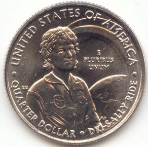 2022 d american women, washington sally ride quarter uncirculated