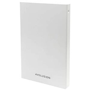 Avolusion HD250U3-WH 2TB USB 3.0 Portable External Gaming Hard Drive - White (for PS5, Pre-Formatted) - 2 Year Warranty