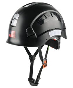 green devil safety helmet hard hat adjustable lightweight vented abs work helmet for men and women 6-point suspension ansi z89.1 approved ideal for industrial & construction