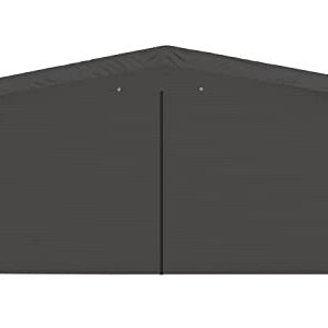 ShelterLogic ShelterTube Garage & Storage Shelter, 20' x 32' x 10' Heavy-Duty Steel Frame Wind and Snow-Load Rated Enclosure, Gray