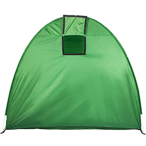 VEVOR Bike Cover Storage Tent, 420D Oxford Portable for 2 Bikes, Outdoor Waterproof Anti-Dust Bicycle Storage Shed, Heavy Duty for Bikes, Lawn Mower, and Garden Tools, w/ Carry Bag and Pegs, Green