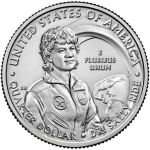 2022 P, D Dr. Sally Ride, American Women Quarter Series 2 Roll Set Uncirculated