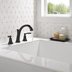 Delta Faucet T2732-BL Woodhurst Roman Tub, Matte Black