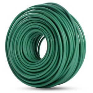 ydsl 88 feet garden flexible wire, soft twist plant ties for plant vines and office organization (diameter - 3mm)