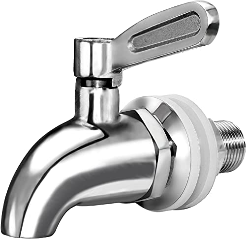 Purewell 304 Stainless Steel Spigot, Replacement Spigot for Purewell Gravity Water Filter System, Compatible with Other Water Filter Systems and Beverage Dispenser