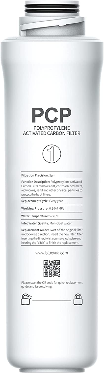 Filter Element Of Reverse Osmosis Under-Counter 500GPD-X6-PCP+CTO+RO