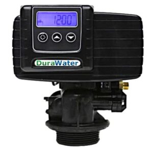 fleck 5600sxt water softener valve digital metered on demand replacement head with paddlewheel meter