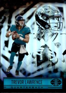 2021 panini illusions #59 trevor lawrence jacksonville jaguars rc rookie nfl football trading card