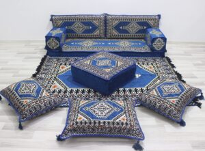 premium arabic sofa set, floor cushions, seating cushions, moroccan sofas, arabic majlis, living room sectionals, arabic diwan (sofa full set)