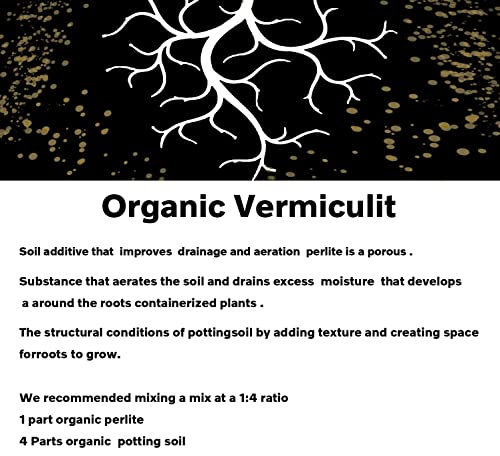 30 QT Professional Grade Horticultural Organic Vermiculite (30 QT, Vermiculite)