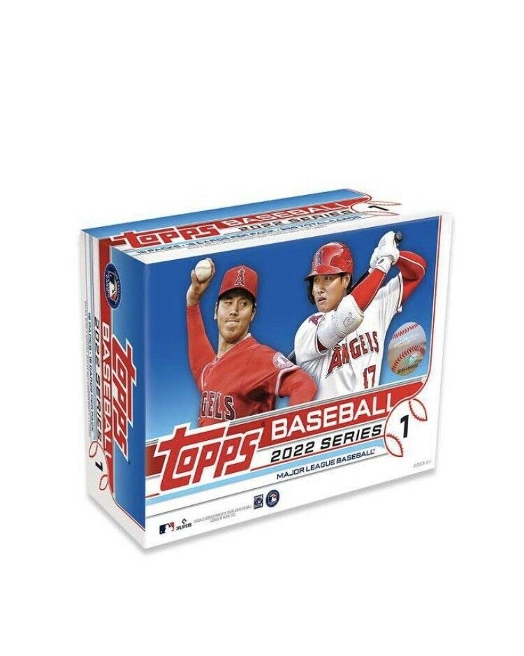 2022 Topps Series 1 Baseball Trading Card Mega Box (256 Cards)