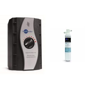 insinkerator instant hot water tank & filtration system bundle