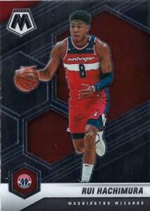 2020-21 panini mosaic #161 rui hachimura washington wizards basketball